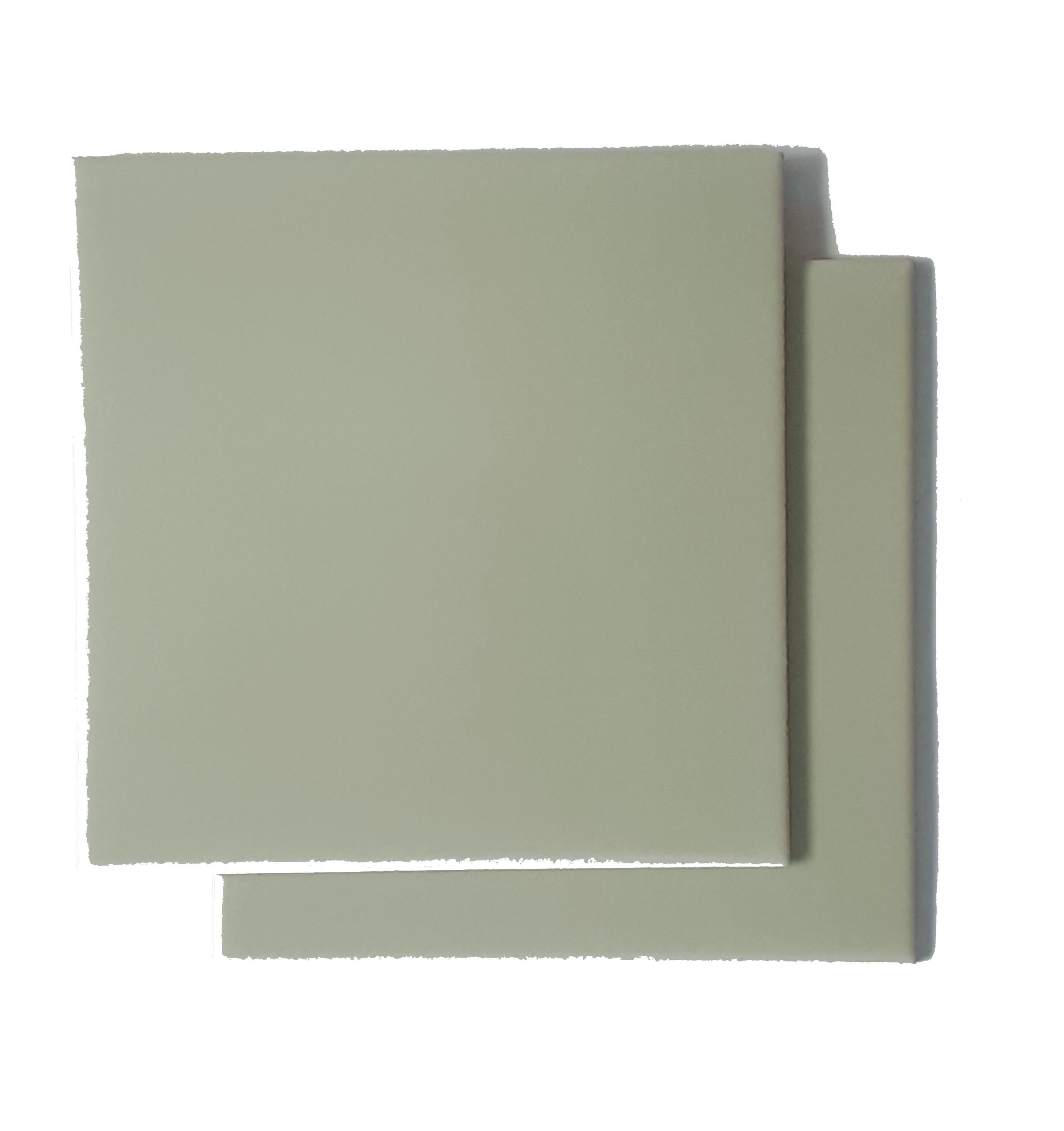 Azulejo 15x15 3mm -Verde Nilo para mosaiquismo